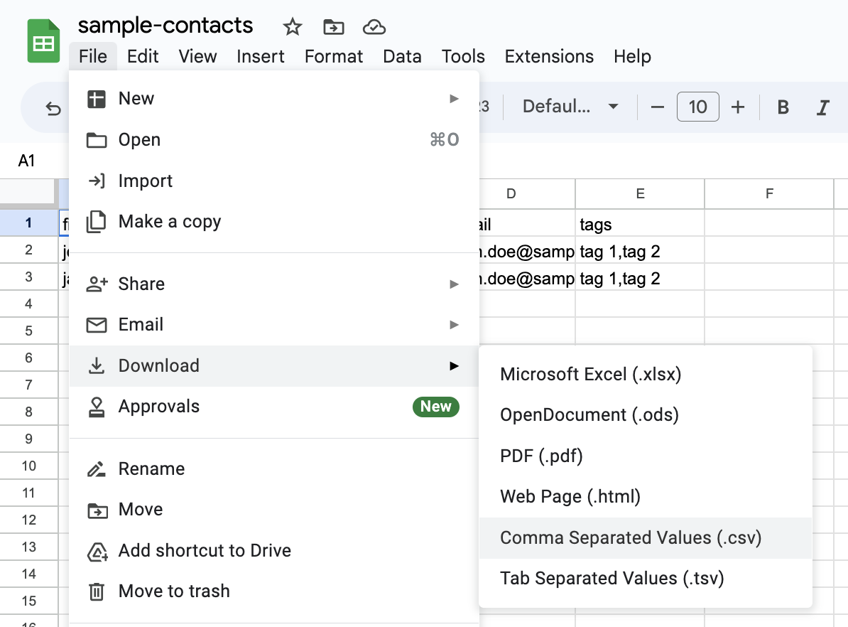 Uploading Your Contacts Into Podium