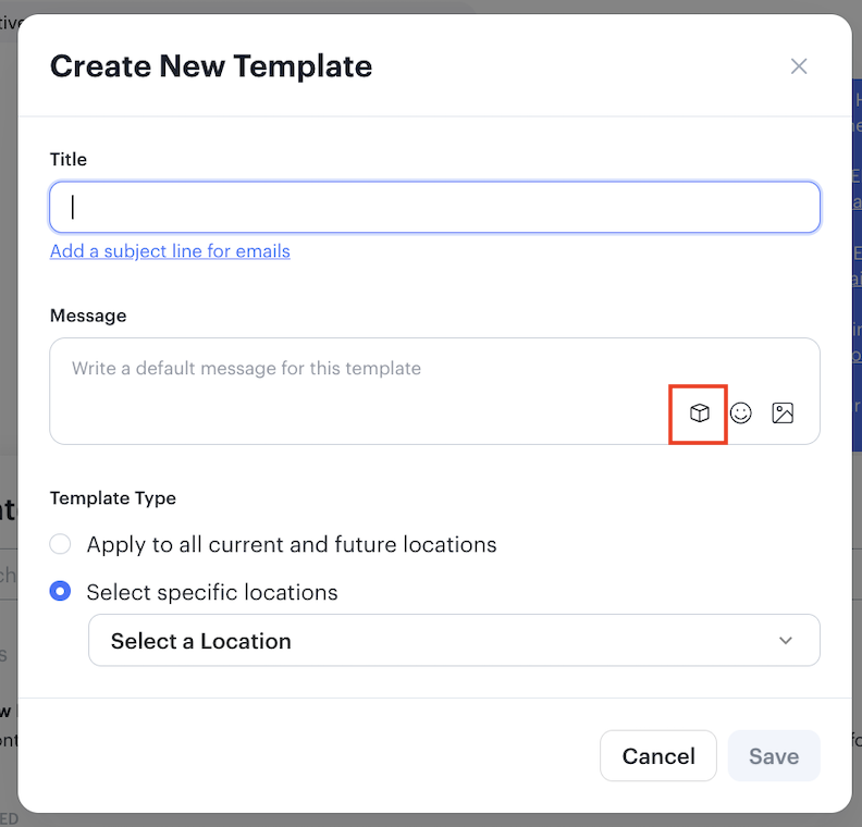 Creating & Editing Messaging Templates