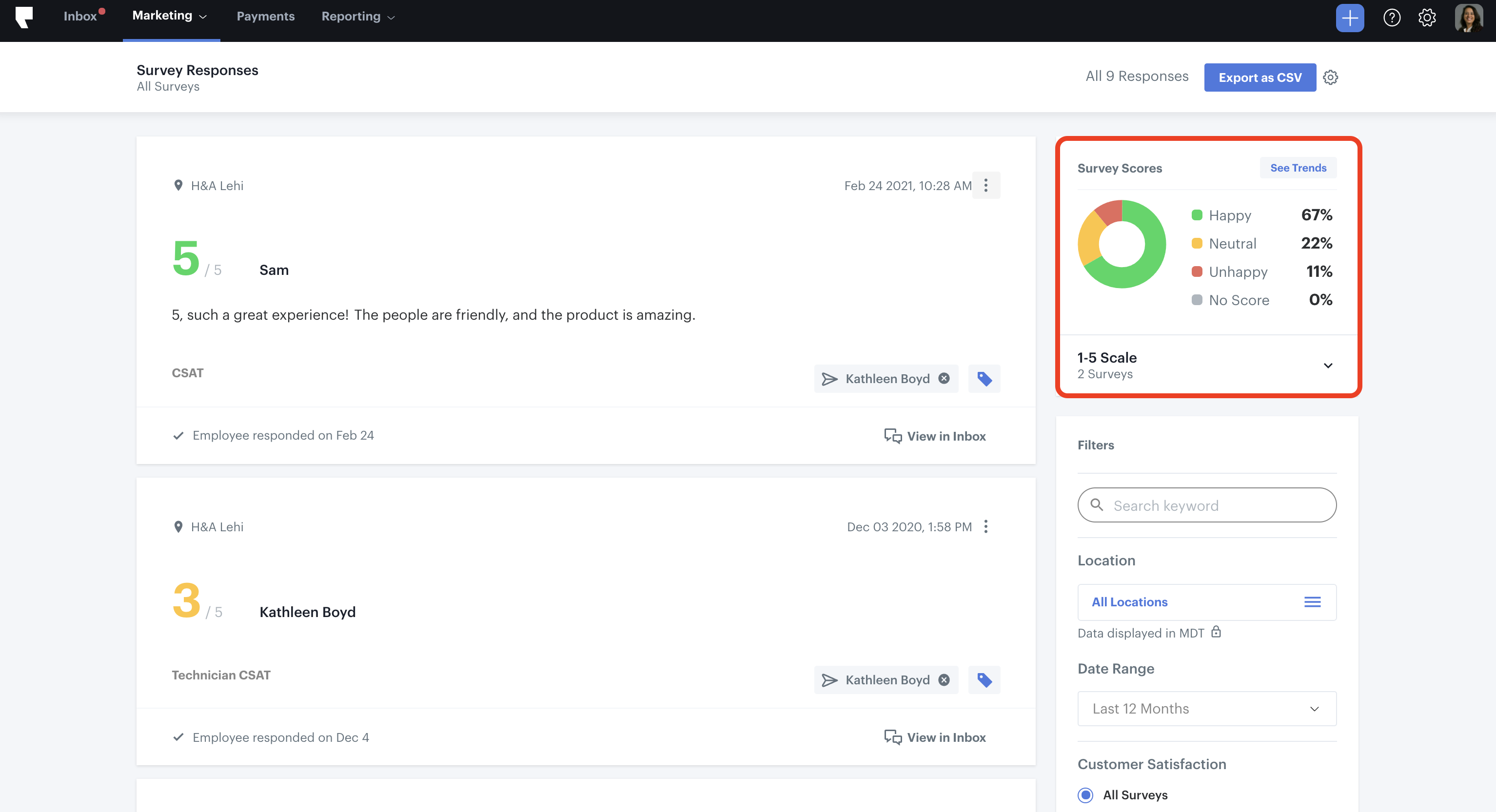 Responding to Surveys