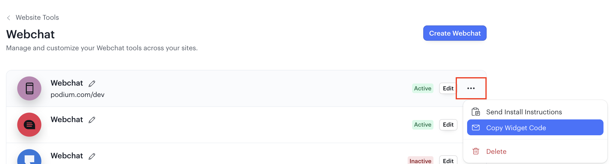 Installing Webchat on GoDaddy