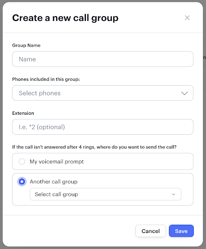 Podium Phones Settings