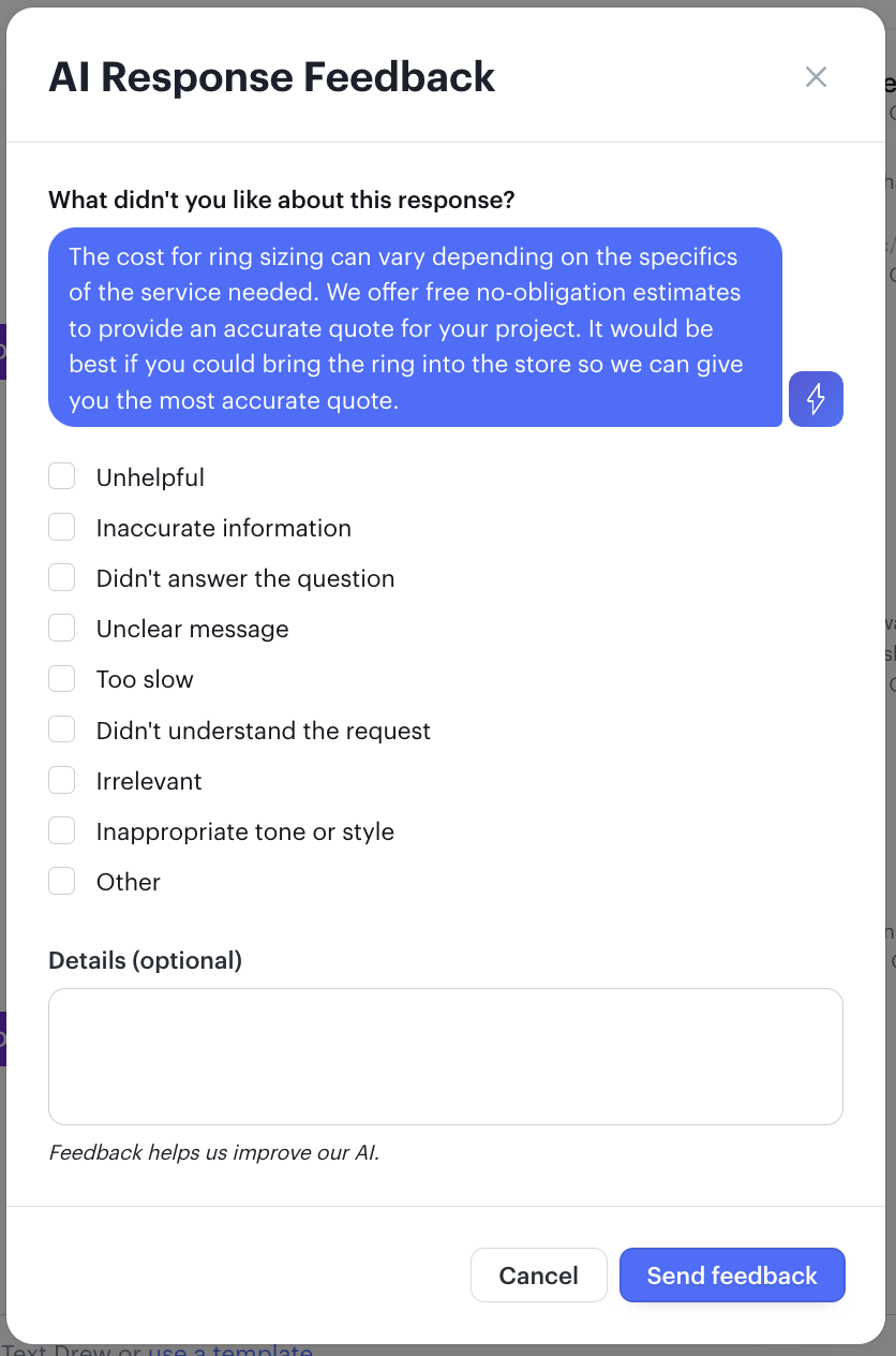 Giving Feedback to your AI Employee
