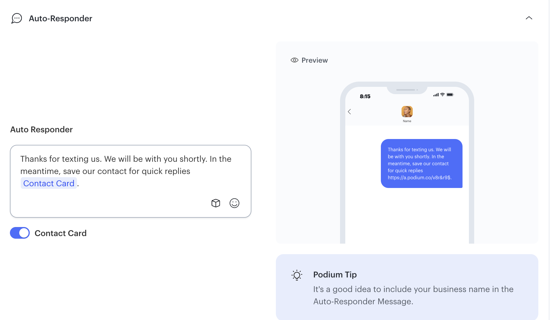 Customizing Your Podium Webchat Widget